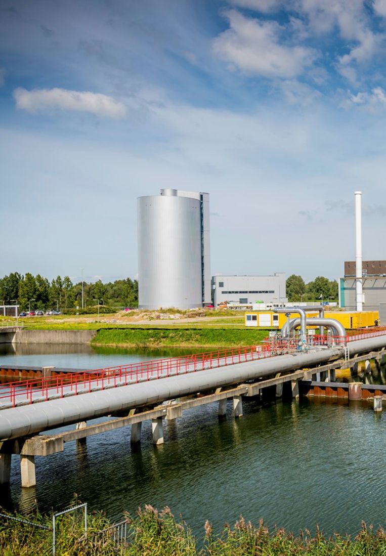 Enorme waterverwarmer bij Diemen voor stadsverwarming komt er definitief