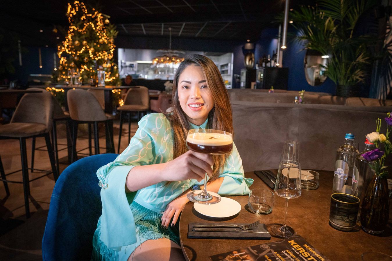 In het nieuwe restaurant van Sannie (33) wordt al sinds augustus ...