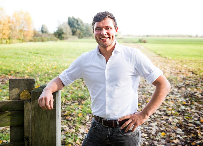 Caroline van der Plas moet nog op zijn naam oefenen, maar Anton (29) is ...