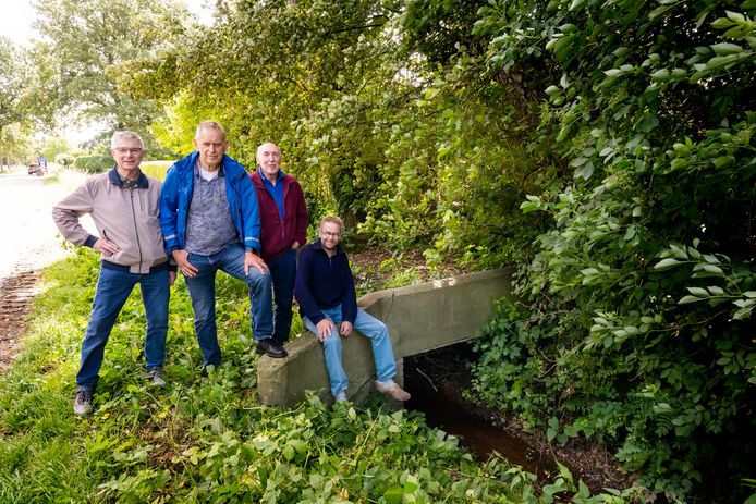 Op het oog een gewoon boerenbruggetje in Hierden, maar niets is wat het ...