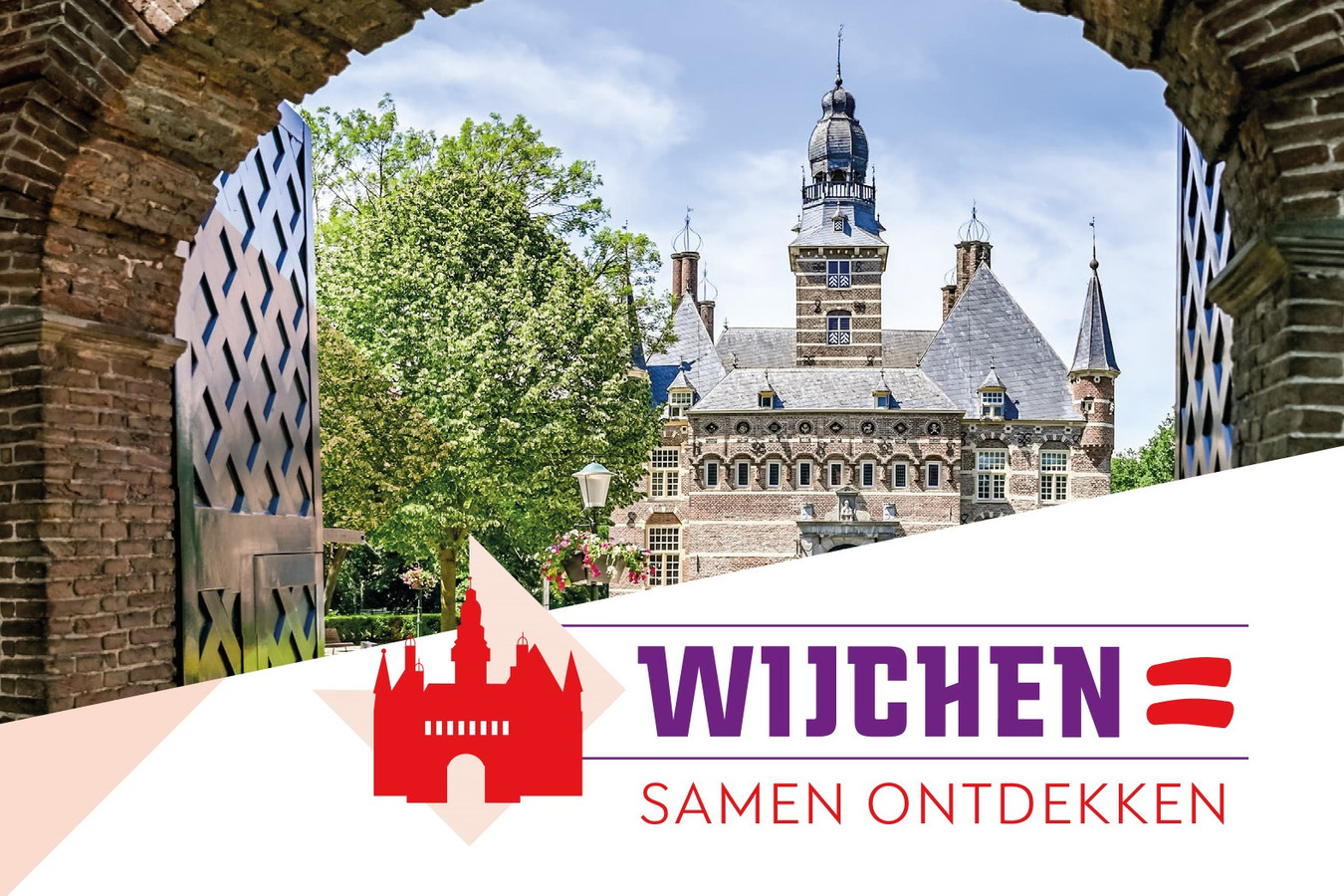 Vakantie in eigen land: Wijchen hoopt met plattegrond en logo toeristen ...