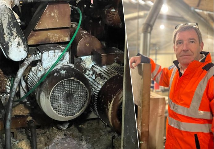 Brand bij houtbedrijf van Mike vernielt machine van één miljoen euro ...