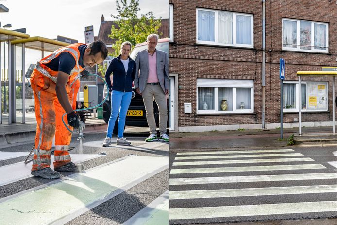 Eerste lichtgevend zebrapad van het land heeft niet gewenste effect en ...