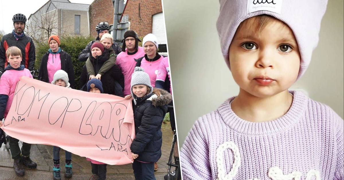 ‘Prinses’ Lara (3) verliest strijd tegen leukemie: “We blijven een ...