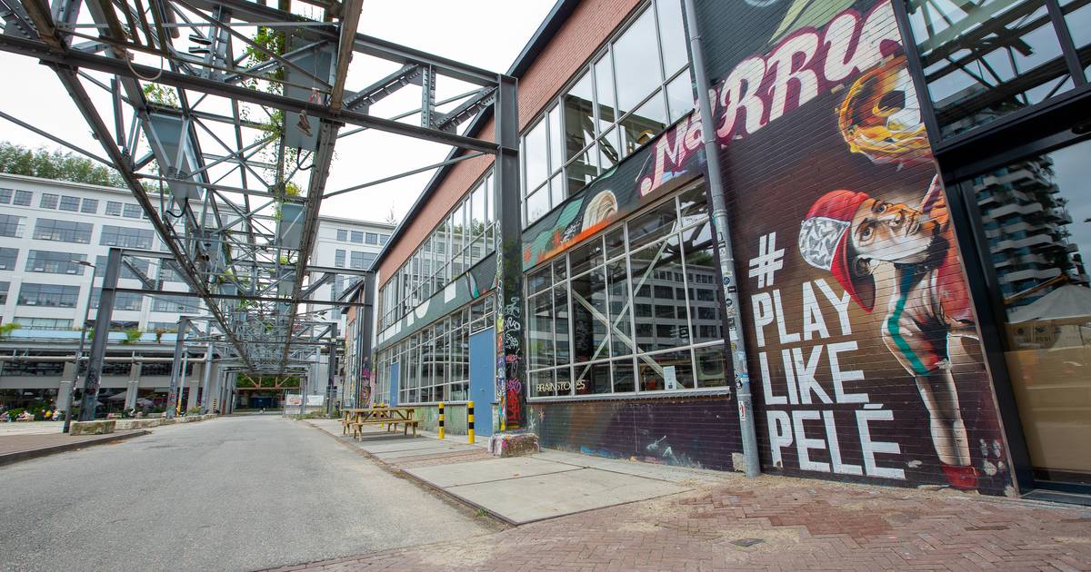 Bestuur Eindhovense skatehal Area 51 en oud-voorzitter Thom Aussems ...