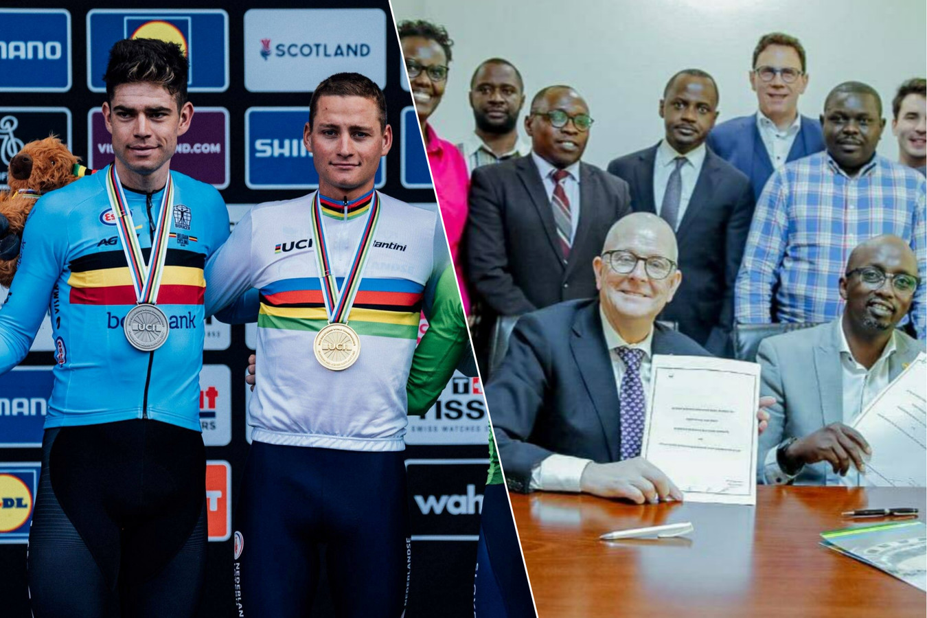 Belgisch Golazo organiseert WK in Rwanda: strijd tussen Van Aert en Van ...