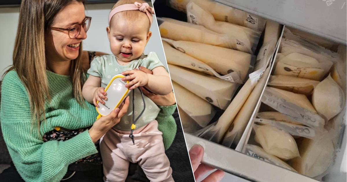 Nisa (30) deelt haar melk met andere moeders via Facebook: “Er zit 100 liter in mijn diepvries ...