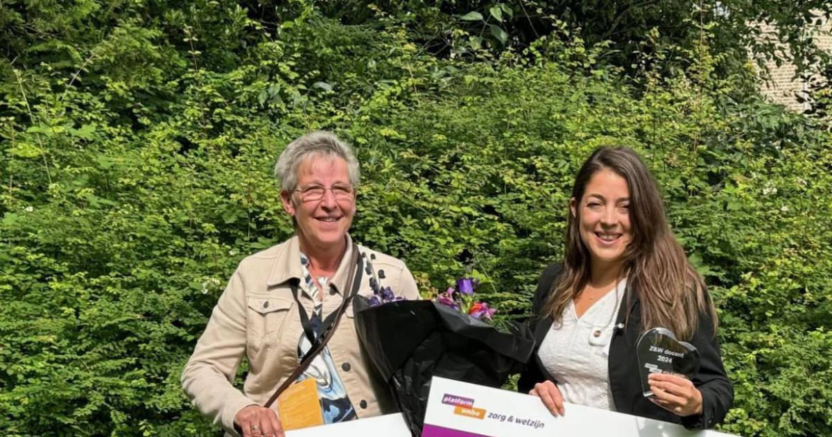 Schoolmoeder Jeannette van het Metzo College is uitblinker van het jaar ...