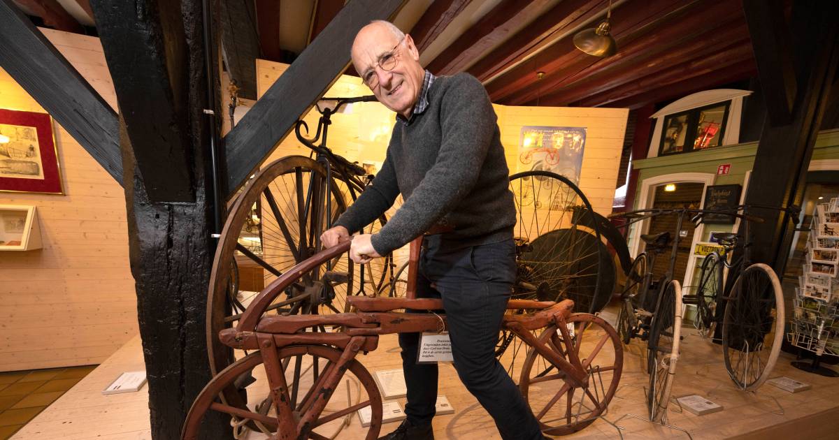De eerste loopfiets van Nederlandse makelij staat nu in Nijmegen ...