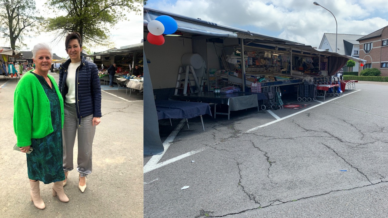 Markt verhuist binnenkort weer richting kerk | Foto | hln.be