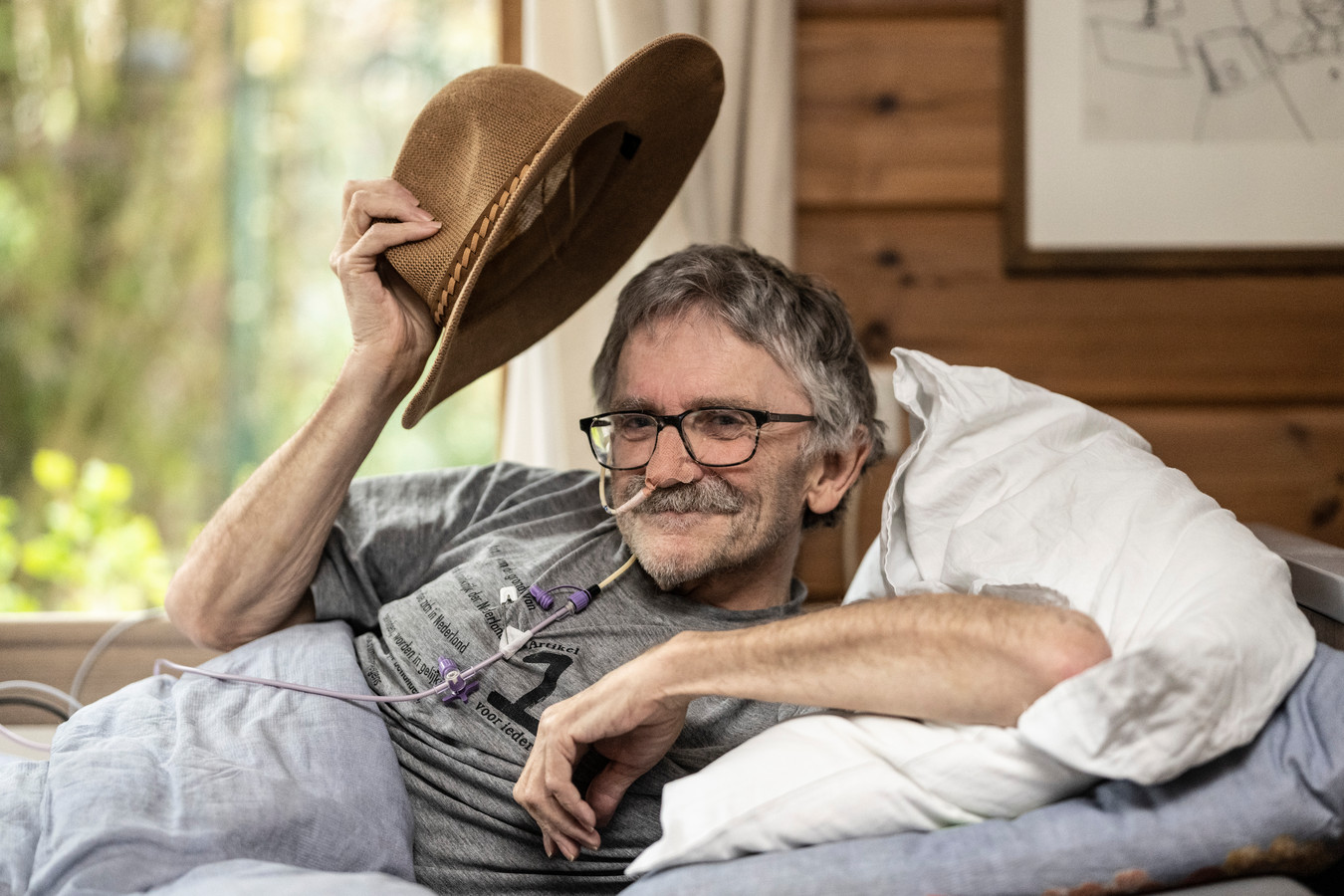 Jan (65) maakt van zijn uitvaart een laatste feestje, waar hij zelf nog ...