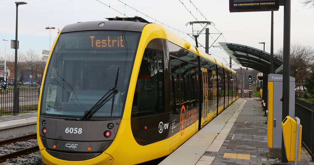 Trams tussen Utrecht Centraal en P+R Science Park rijden tot 14.00 uur ...