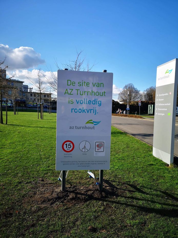 AZ Turnhout wordt volledig rookvrij: “Alleen in paviljoen aan ingang ...