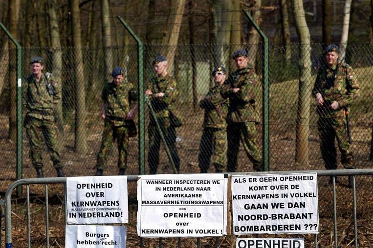 Stop met het geheimhouden van de Amerikaanse kernwapens in Volkel