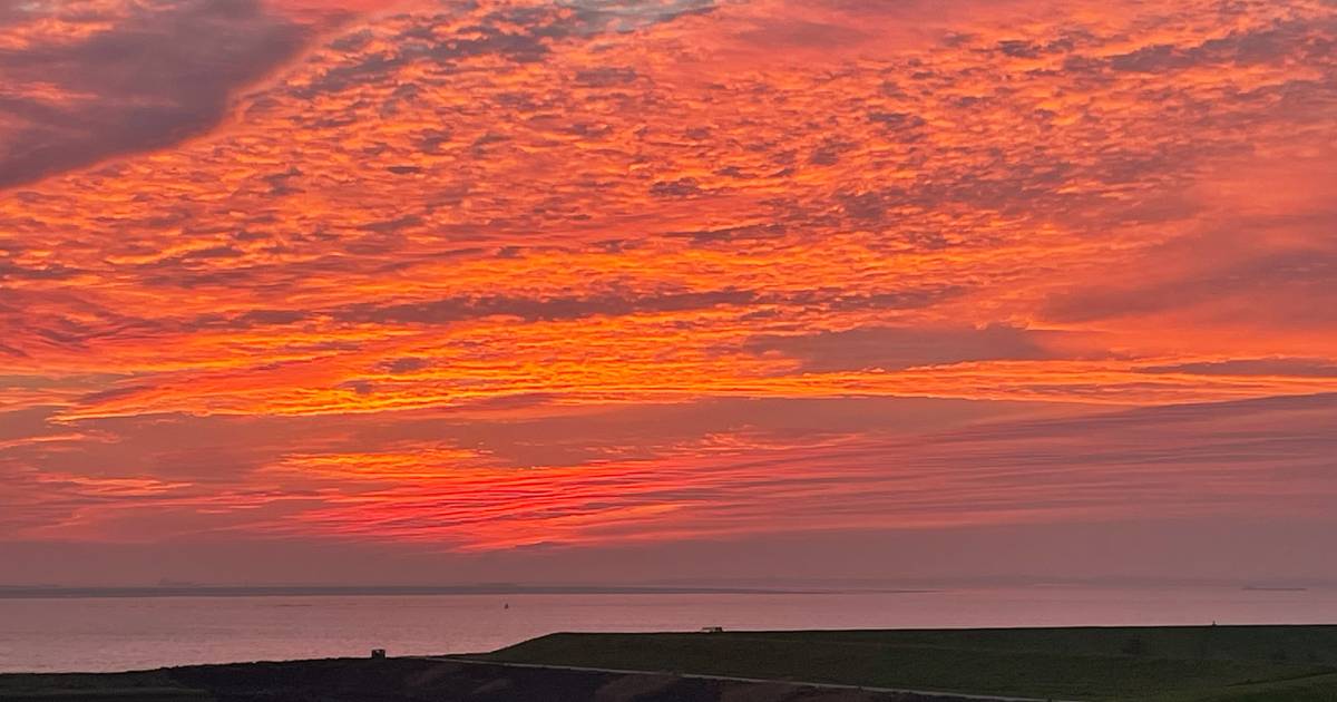 Mijn Foto Na Een Mooie Opkomst Ook Een Mooie Zonsondergang In Zeeland