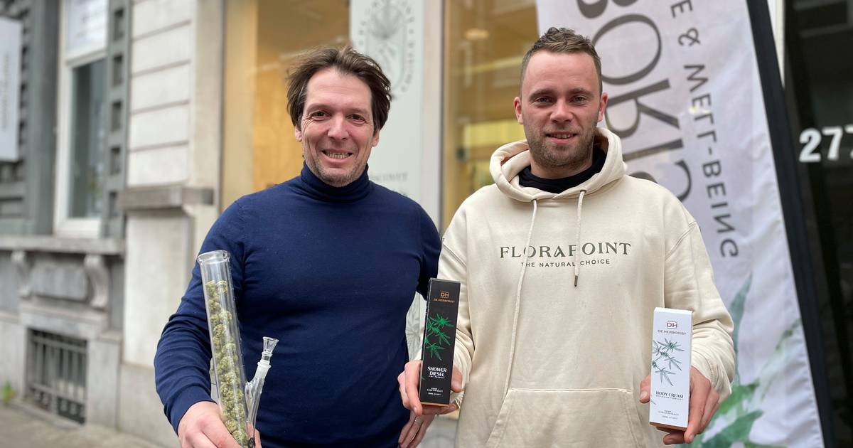 Joeri (47) en Yves (33) openen cannabiswinkel aan Gent-Sint-Pieters ...