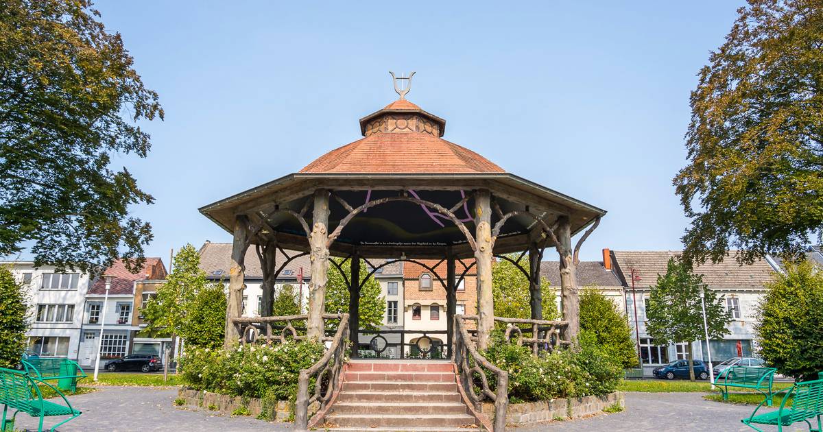 Werken aan kiosk in Zichem | Scherpenheuvel-Zichem | hln.be