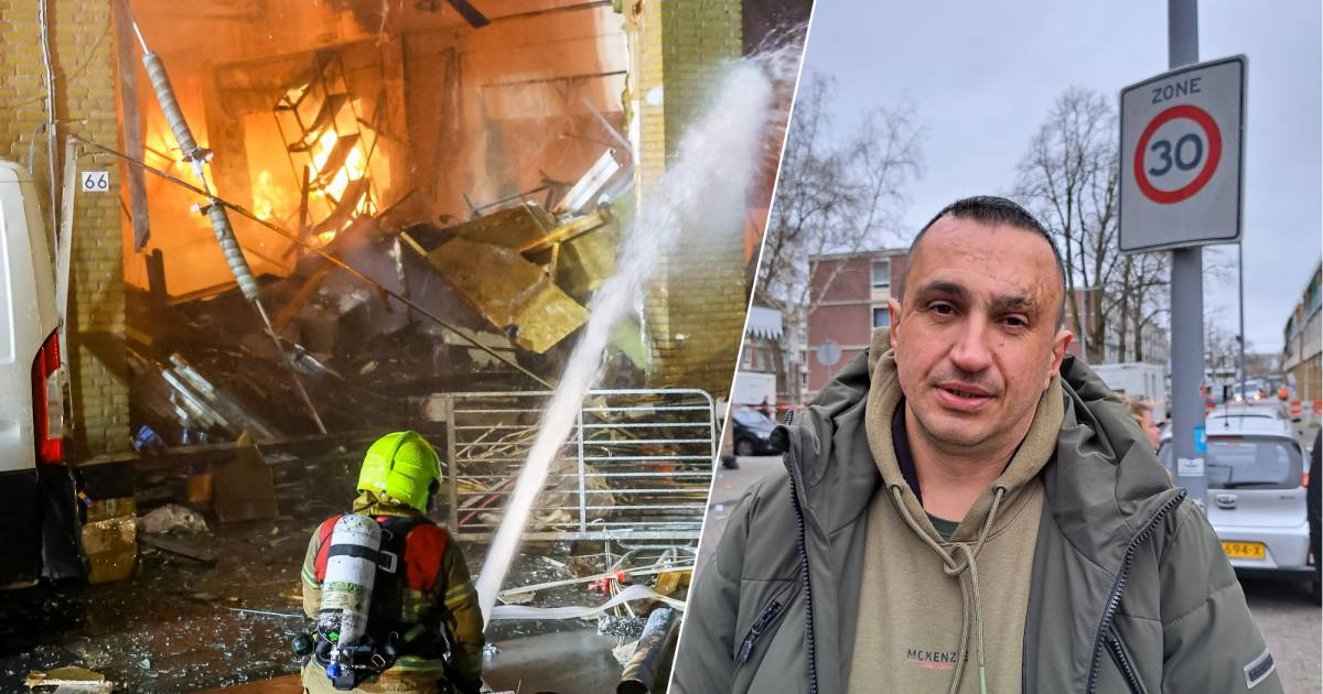 Almir redde slachtoffer van Rotterdamse explosie: ‘Toen hij veilig was ...