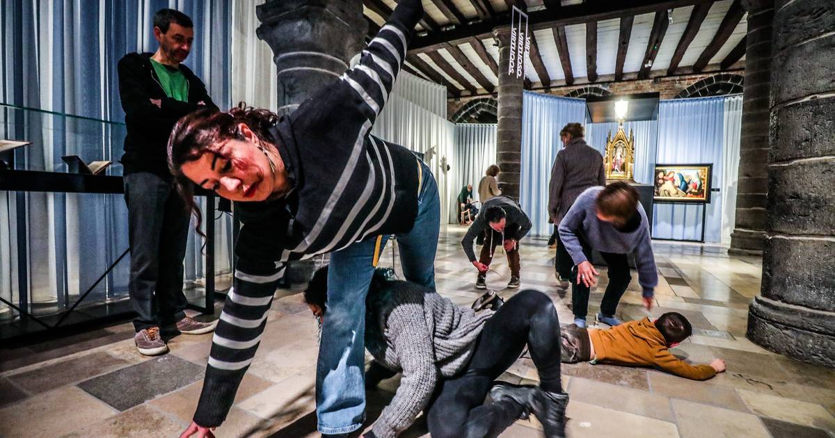 Dansatelier in unieke decor van tentoonstelling ‘Oog in oog met de Dood ...