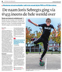 Joris (18) ging van school om voetbalvideo's te maken, nu voor 1,2 ...