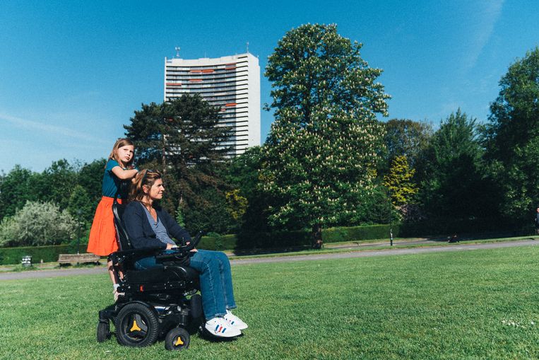 Regisseur Nathalie Basteyns plukt de dag in het Josaphatpark