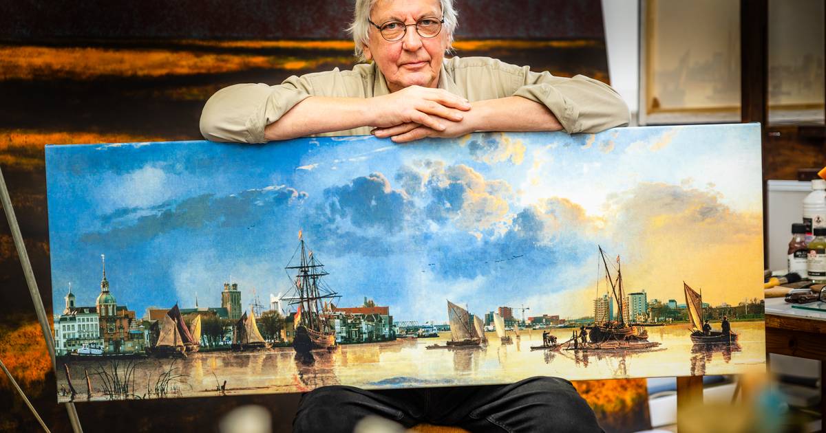 Menno (75) bedacht dik 20 jaar geleden een kunstwerk waar nog steeds ...