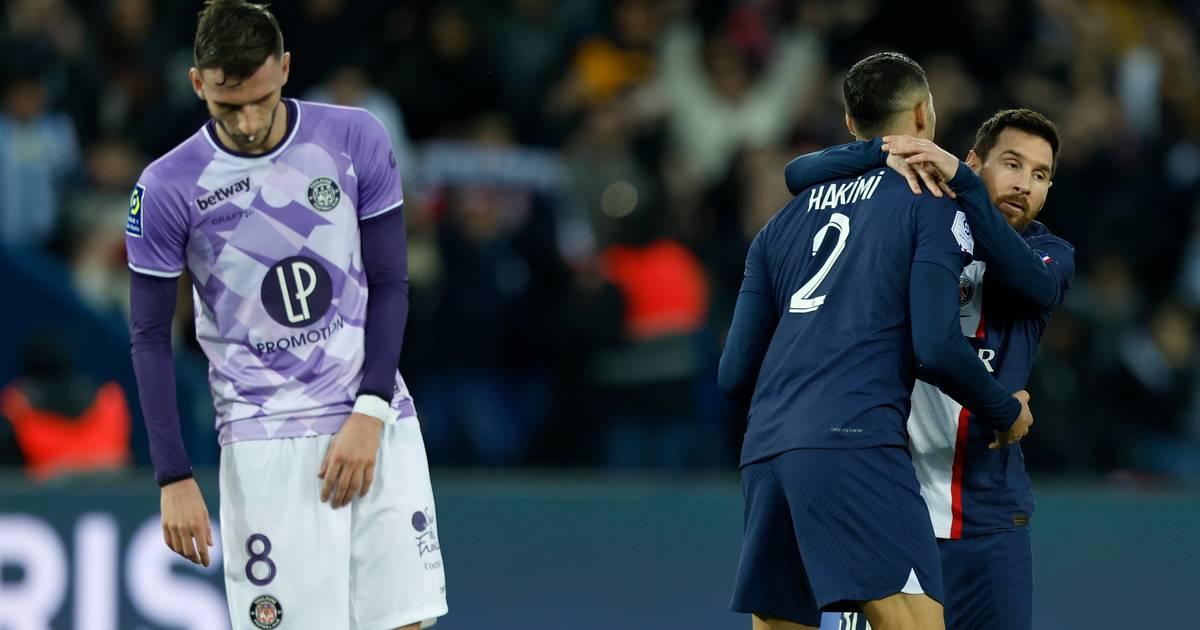 Branco van den Boomen scoort in Parijs, maar verliest met Toulouse van PSG door goal Lionel ...