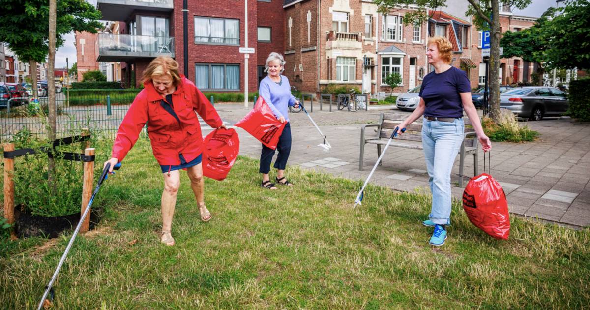 Wilrijk raapt zwerfvuil tijdens World Cleanup Day | Antwerpen | pzc.nl