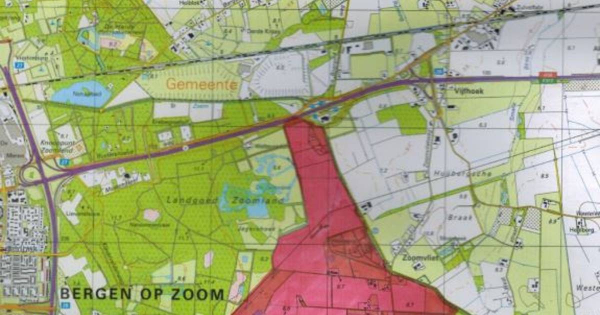 Een Vinex-wijk met 4000 woningen bouwen aan oostkant Bergen op Zoom ...