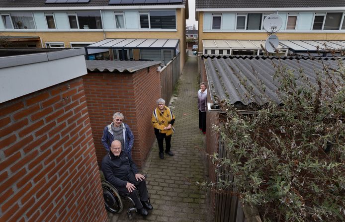 Bewoners Biesboslaan klagen over overlast in achterpaden, maar een ...