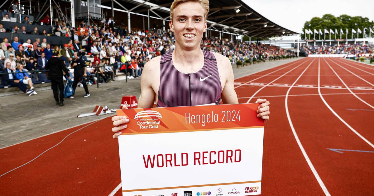 Niels Laros verrast in Hengelo met nieuw wereldrecord junioren op de ...