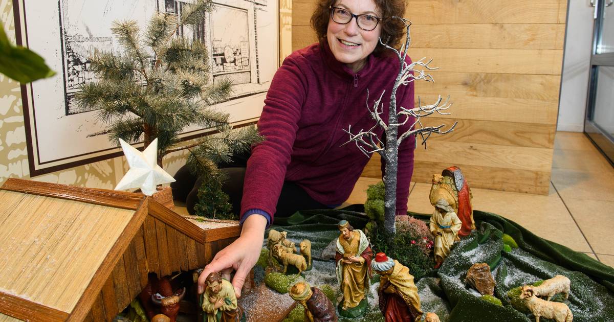 Alice Vertelt Kerstverhaal Met Haar 50 Kerststallen In Etalages In