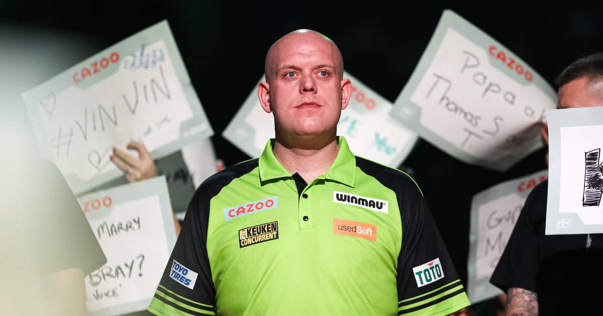 Michael van Gerwen na zege op Dirk van Duijvenbode: ‘Hij is een denker ...