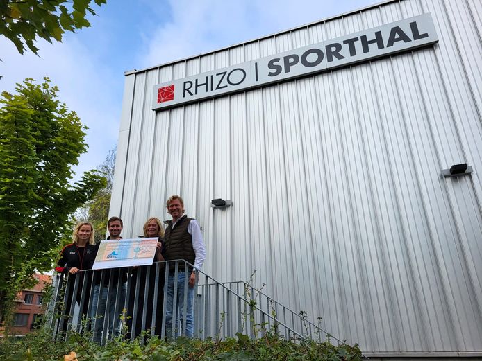 Rhizo schenkt na reeks geslaagde acties cheque van 2.000 euro aan G ...