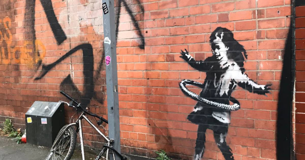 Une oeuvre de Banksy à Nottingham vendue et retirée d'une façade ...