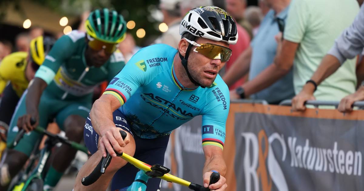 Mark Cavendish reed zijn laatste koers op Nederlandse bodem in Chaam ...