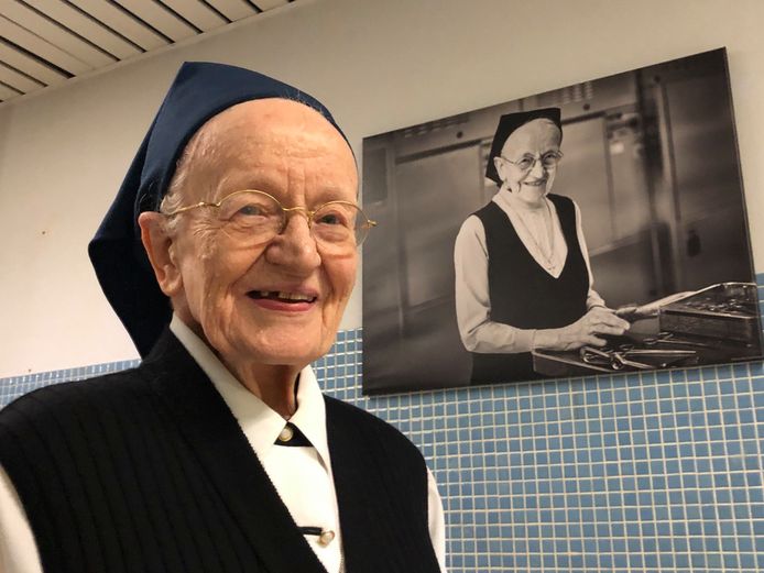 Zuster Juliana, de enige overgebleven Grauwzuster van het RZ H.Hart ...