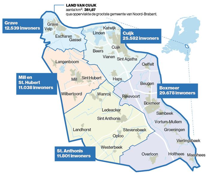 Worden Team Lokaal en CDA de grote winnaars in het Land van Cuijk ...