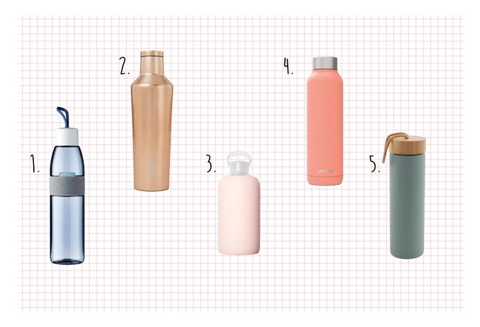 10x de mooiste waterflessen om het de komende dagen koel te houden ...