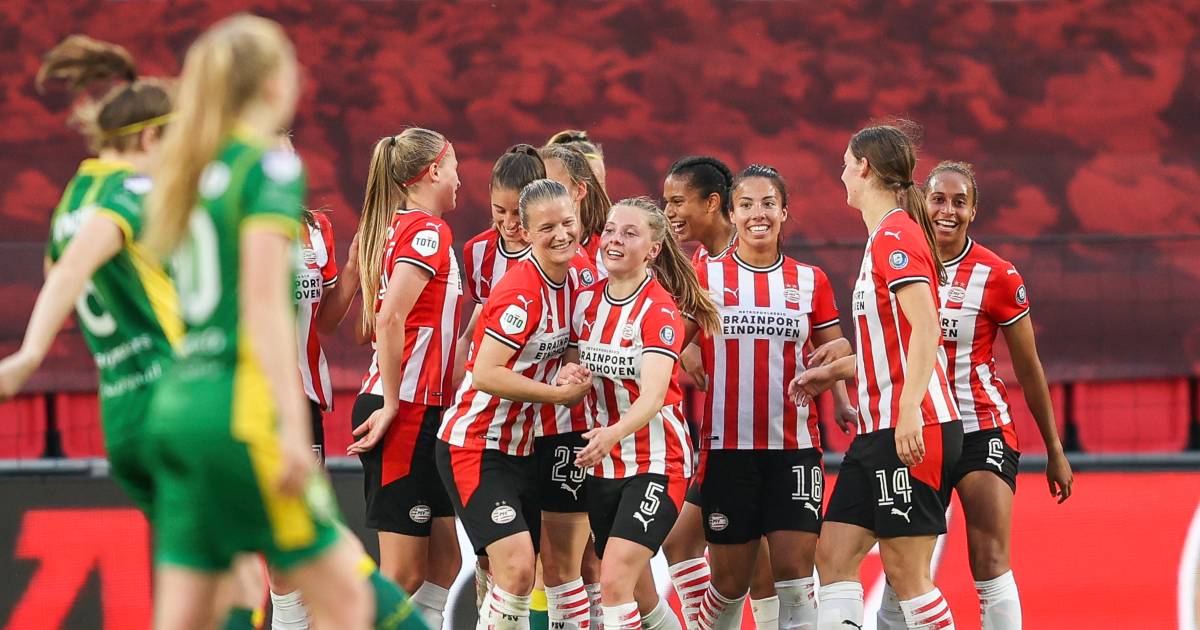 5000 PSV-fans bij mogelijke kampioenswedstrijd eredivisie vrouwen ...