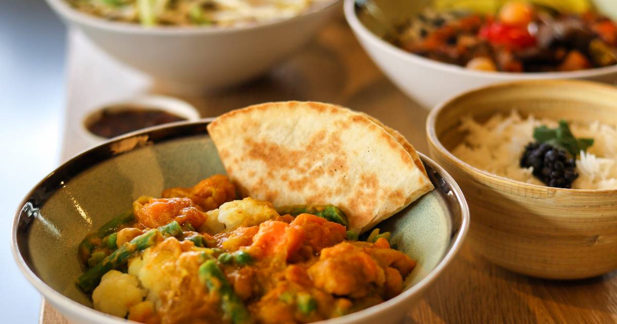Zesde gerecht van de receptenwedstrijd: Sweet potato roti van Good Food ...