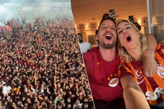 “Ciro, Ciro!”: immens populaire Dries Mertens en Kat Kerkhofs vieren ...