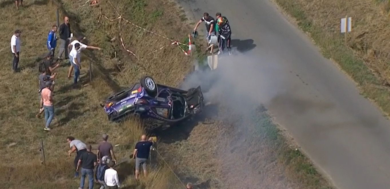 Plusieurs tonneaux et un début d'incendie: spectaculaire accident au ...