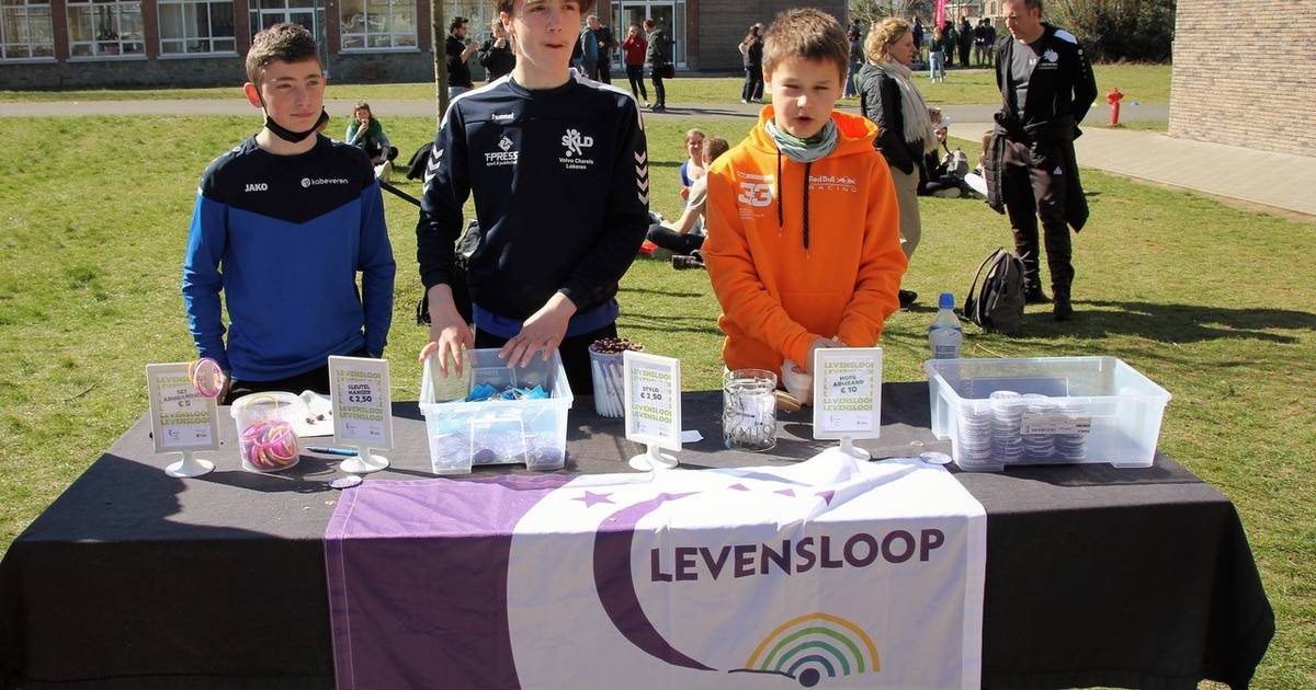 Leerlingen KA zetten hun sportiefste beentje voor tijdens Levensloop ...