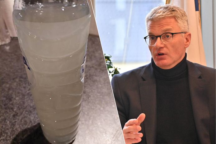 Troebel leidingwater uit de kranen in verschillende Oost-Vlaamse ...