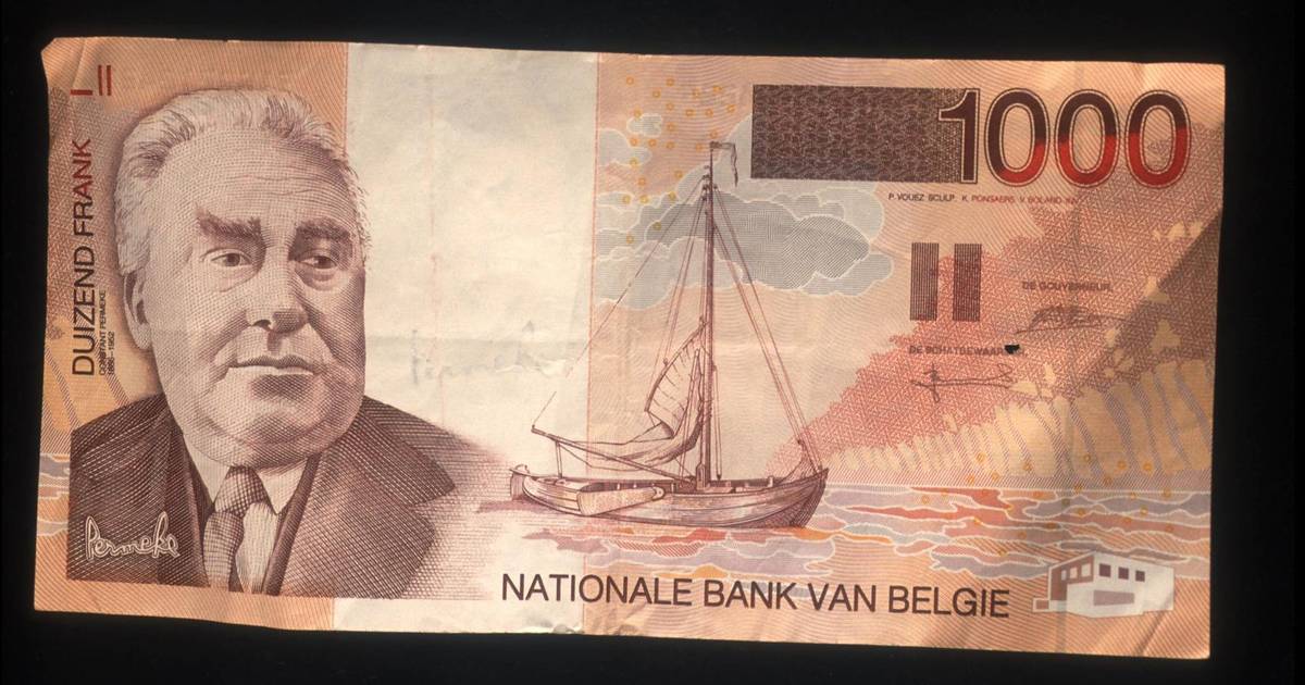 100.000 anciens billets en francs belges encore échangés l'an dernier ...