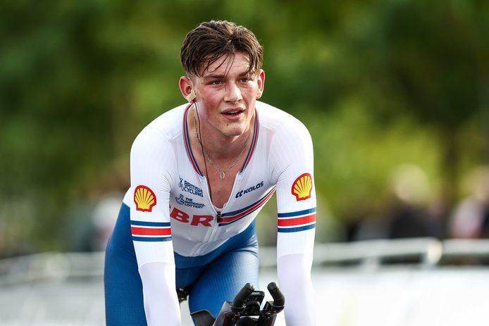 Brits tijdritfenomeen Tarling (19) blaast Van Aert en co weg: “Voelde ...