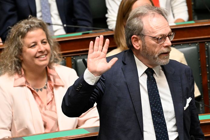 Peter De Roover élu président de la Chambre | Élections 2024 | 7sur7.be