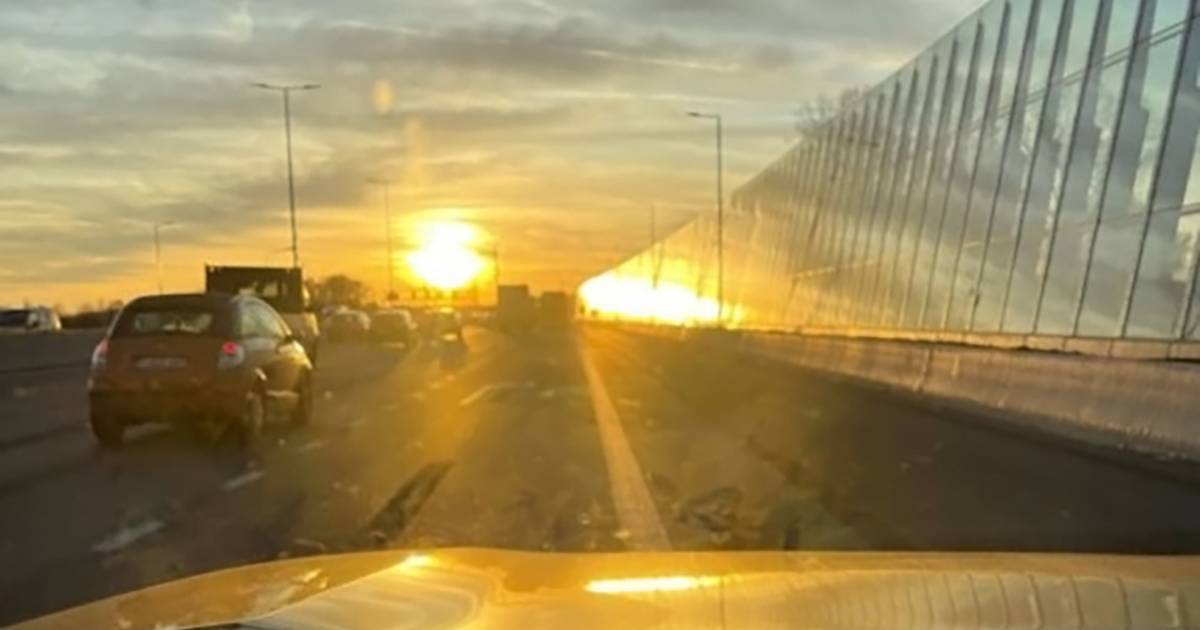 Glazen geluidswand langs E17 krijgt coating, nadat automobilisten ...