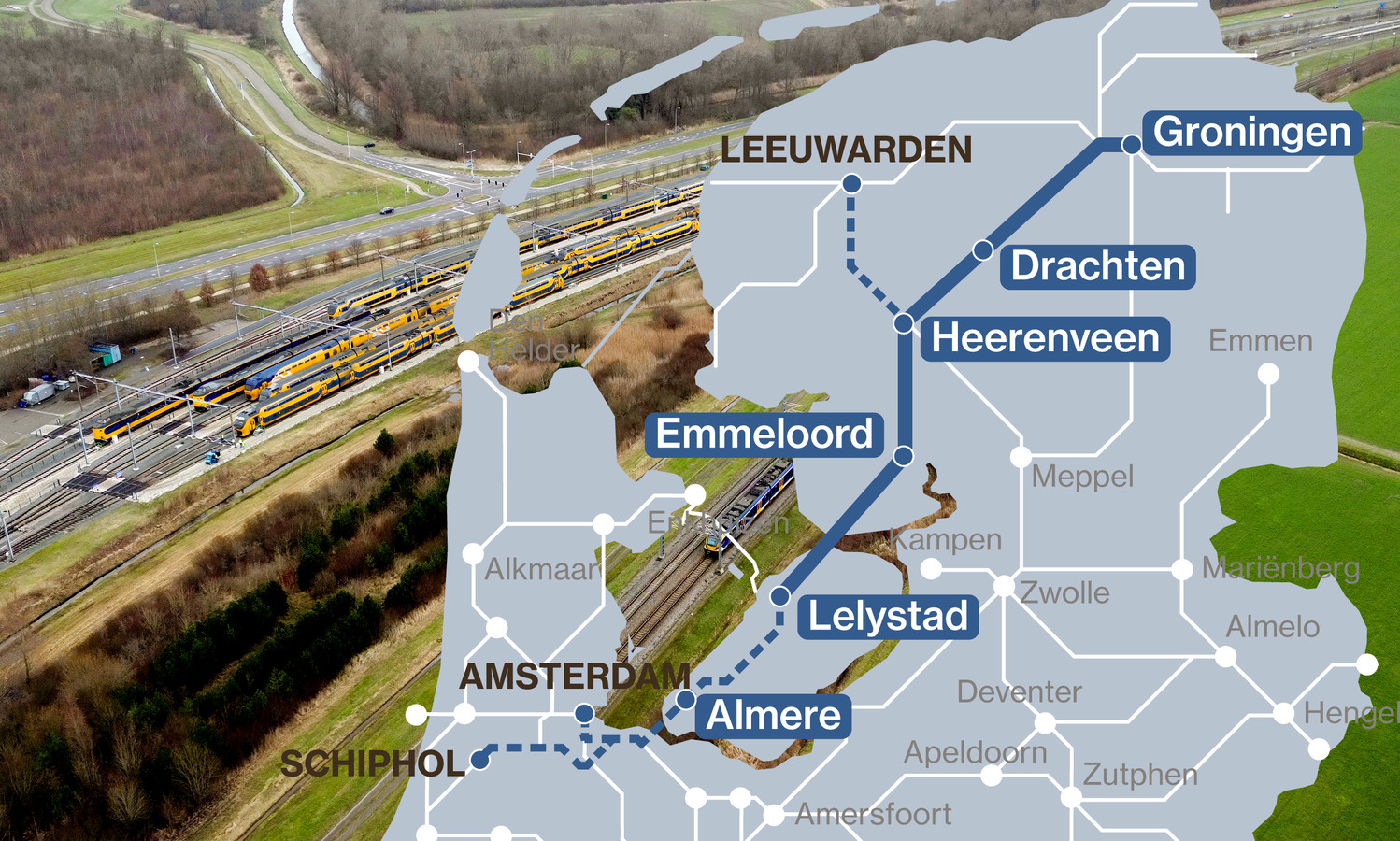 11.000 mensen vinden iets van spoorlijn die misschien nooit wordt ...